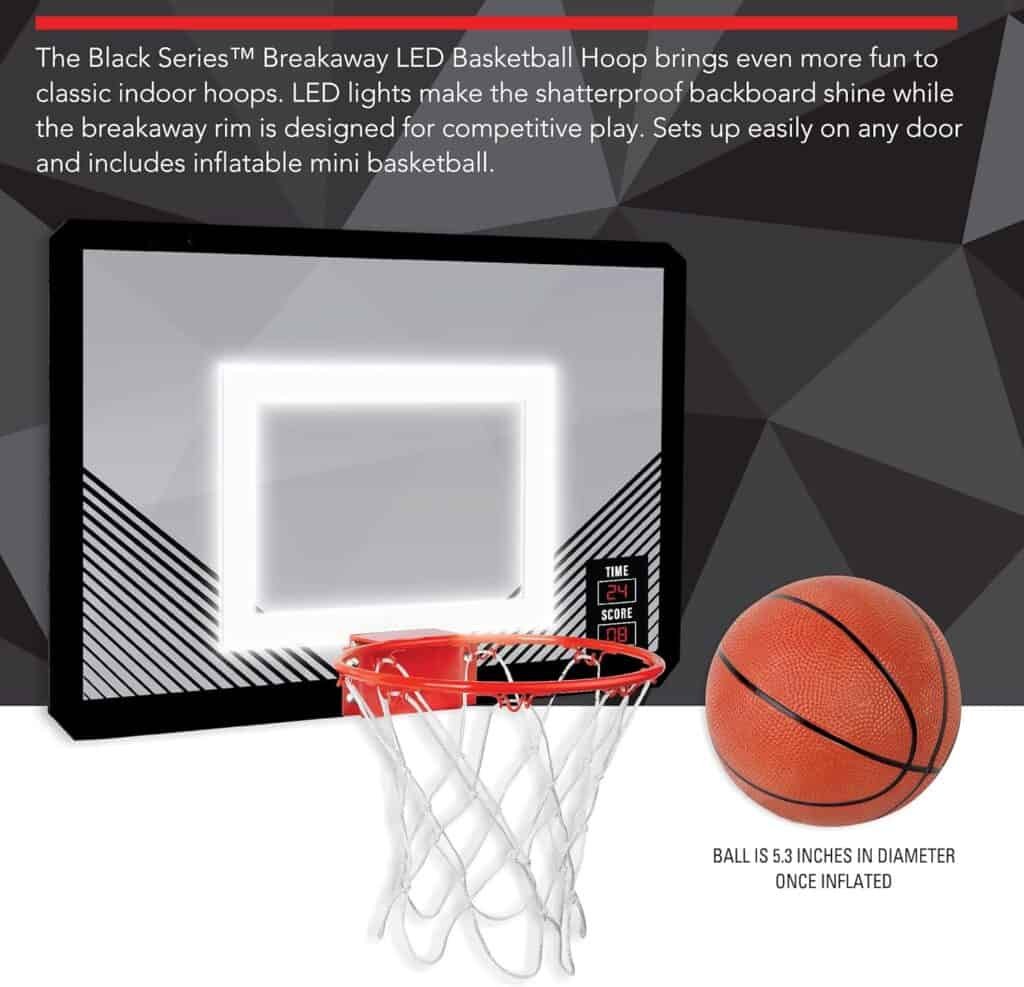 BLACK SERIES LED Light-Up Basketball Review - Hoop 4 Less